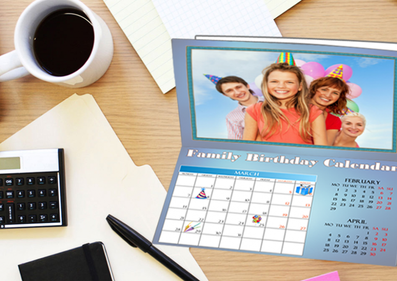 Family Birthday Calendar Ideas - DIY Calendar Reminders