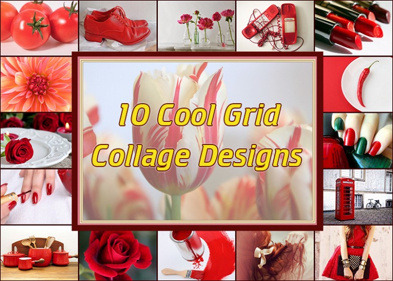Top 10 Grid Collage Designs - Original Photo Montage Ideas