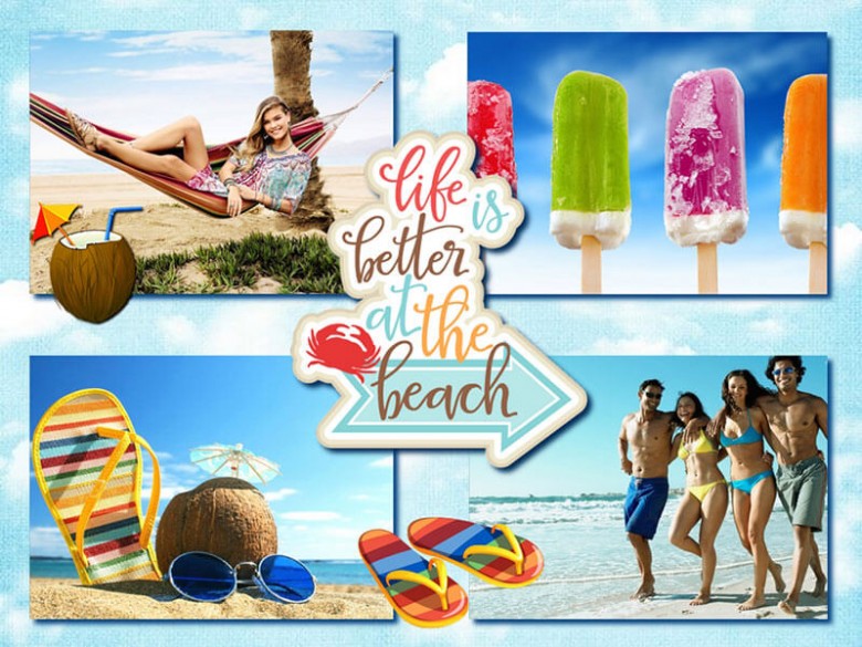 Classy Summer Multi-Photo Collage for Your Instagram