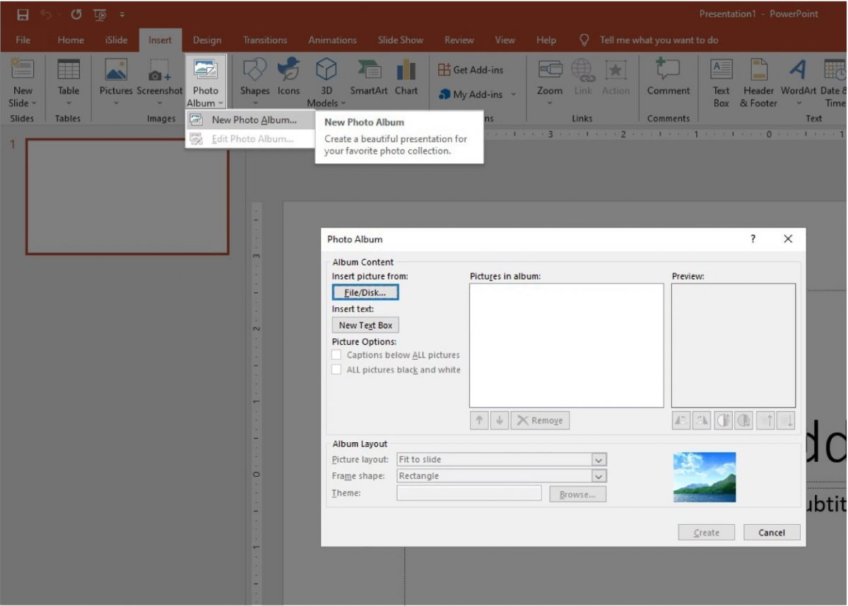 How to make a great photo slideshow with PowerPoint