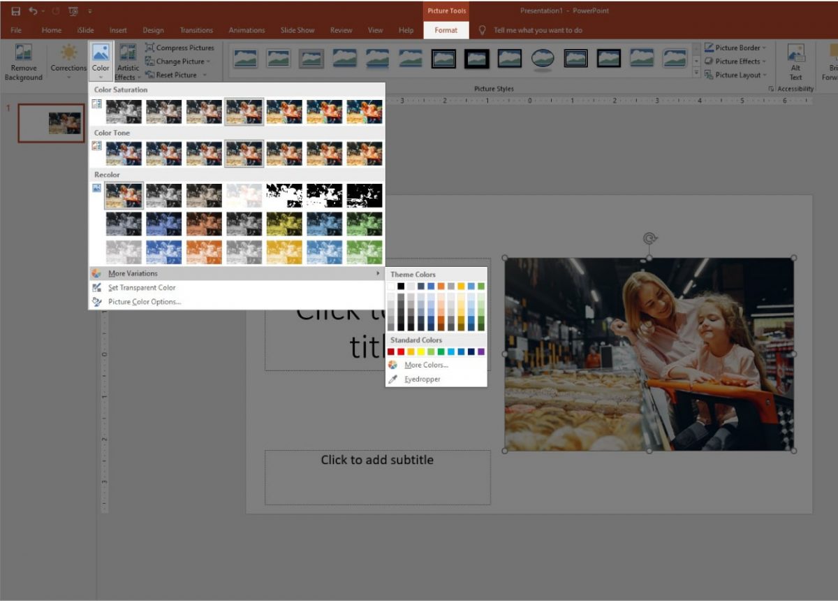 How to make a great photo slideshow with PowerPoint